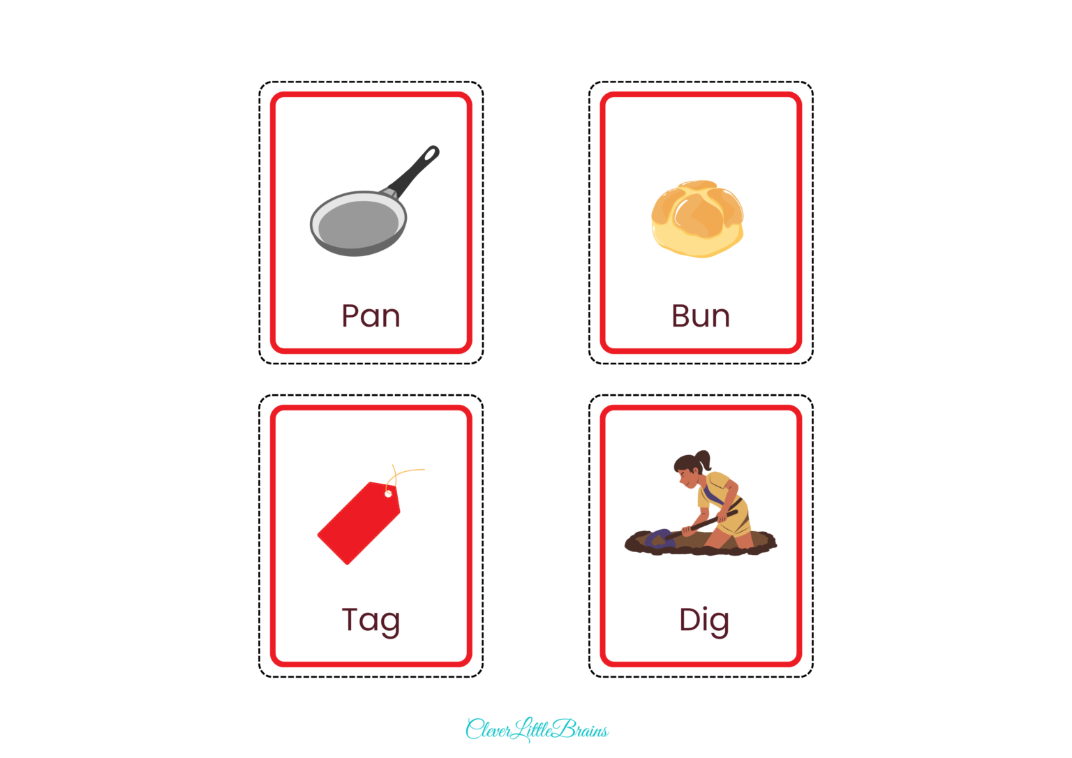 Rhyming Flashcards For Kids | Matching Rhyming Words With Pictures In ...