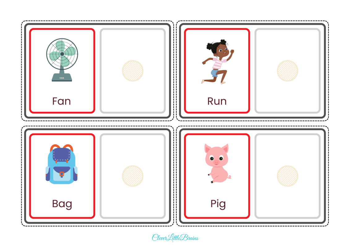 Rhyming Flashcards For Kids | Matching Rhyming Words With Pictures In ...